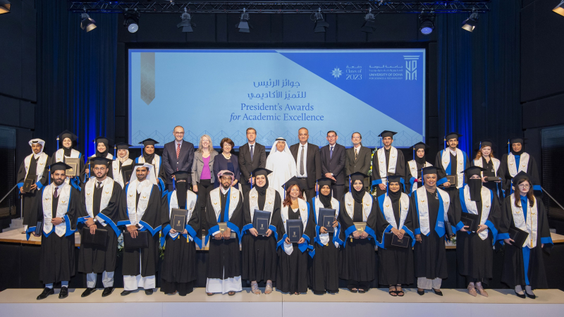 UDST organizes Graduates of Excellence ceremony to honor its ...