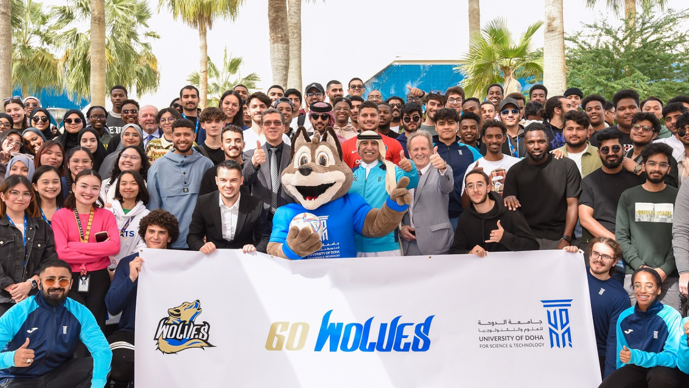 University of Doha for Science and Technology unveils their brand-new ...