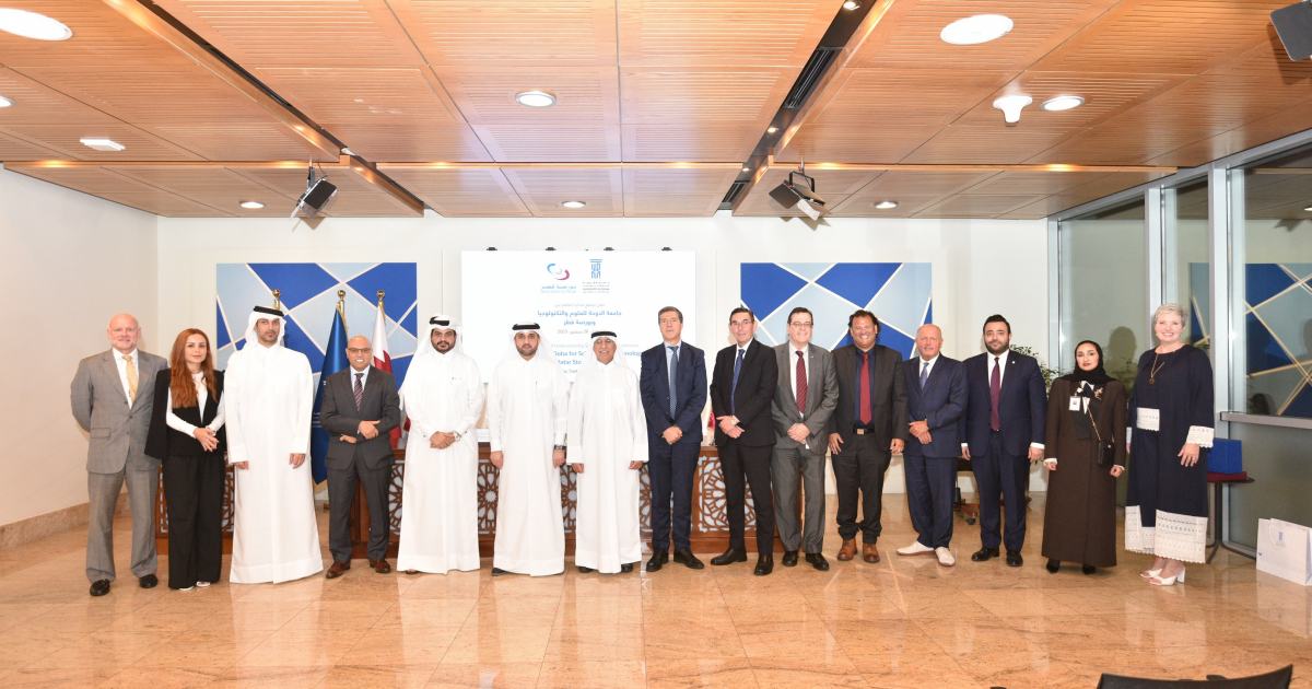 University of Doha for Science and Technology and Qatar Stock Exchange ...