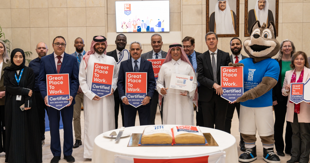 UDST Receives “Great Place to Work®” Recognition for the Second ...