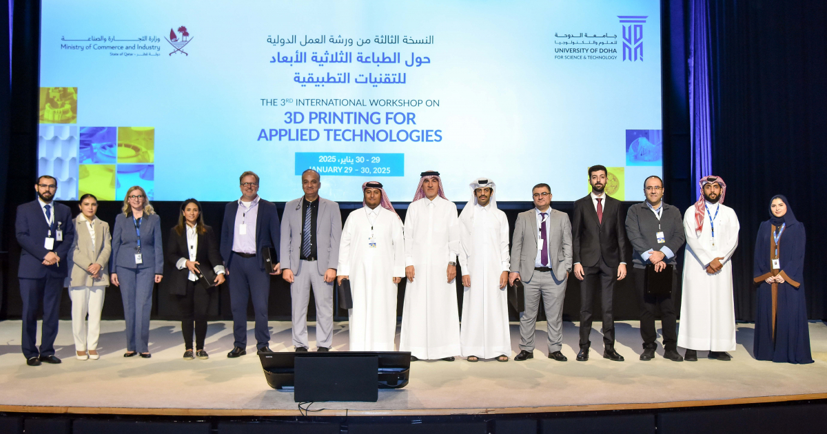 UDST Hosts the 3rd International Workshop on 3D Printing for Applied ...